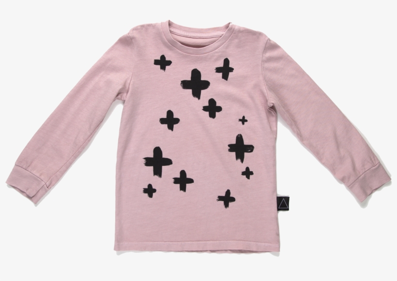 Plus Signs Long Sleeve Tee - Decal - Free Transparent PNG Download - PNGkey