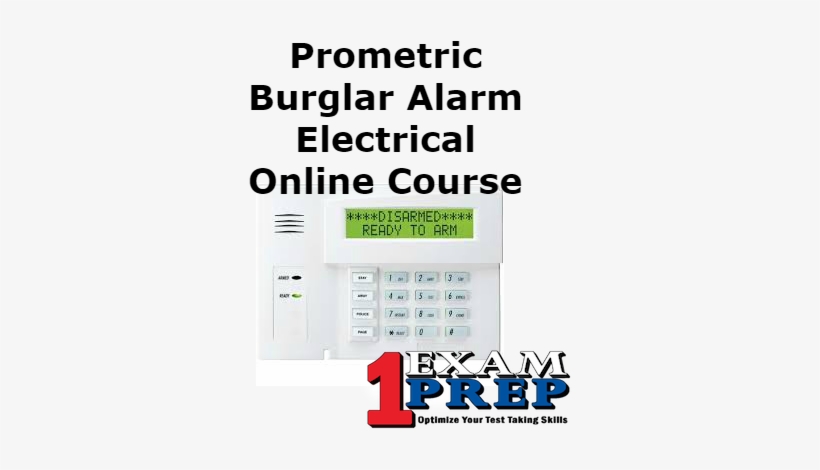 Prometric Burglar Alarm Electrical - Exam Prep - Free Transparent PNG ...