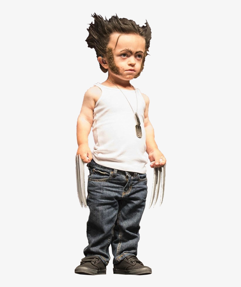 Cutout - Wolverine Kid Cosplay - Free Transparent PNG Download - PNGkey
