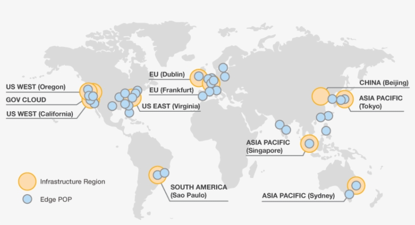 Homepage Global Infrastructure Map - Aws Global Infrastructure Regions ...