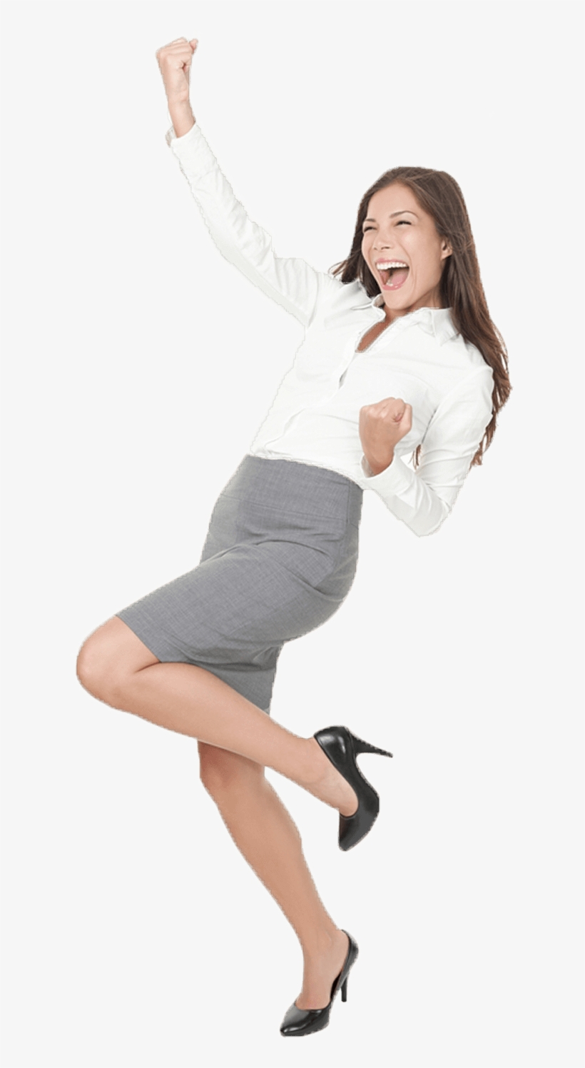 Learn More - Woman Celebrating Png - Free Transparent PNG Download - PNGkey