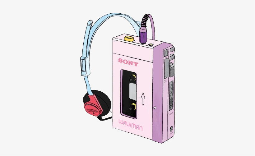 Pink Walkman Of My Dreams - 80's Walkman - Free Transparent PNG ...
