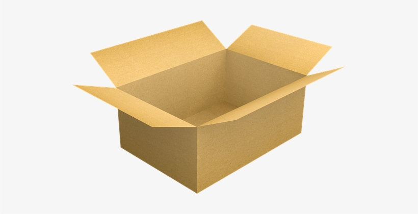 An Empty Box - Cartone Png - Free Transparent PNG Download - PNGkey