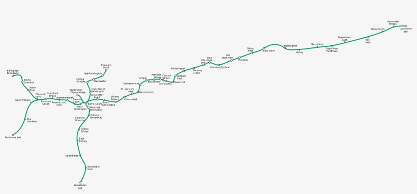 Tube Map District Line - Free Transparent PNG Download - PNGkey