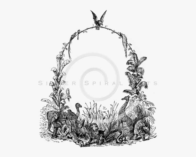 Vintage Black Frame Png - Free Transparent PNG Download - PNGkey