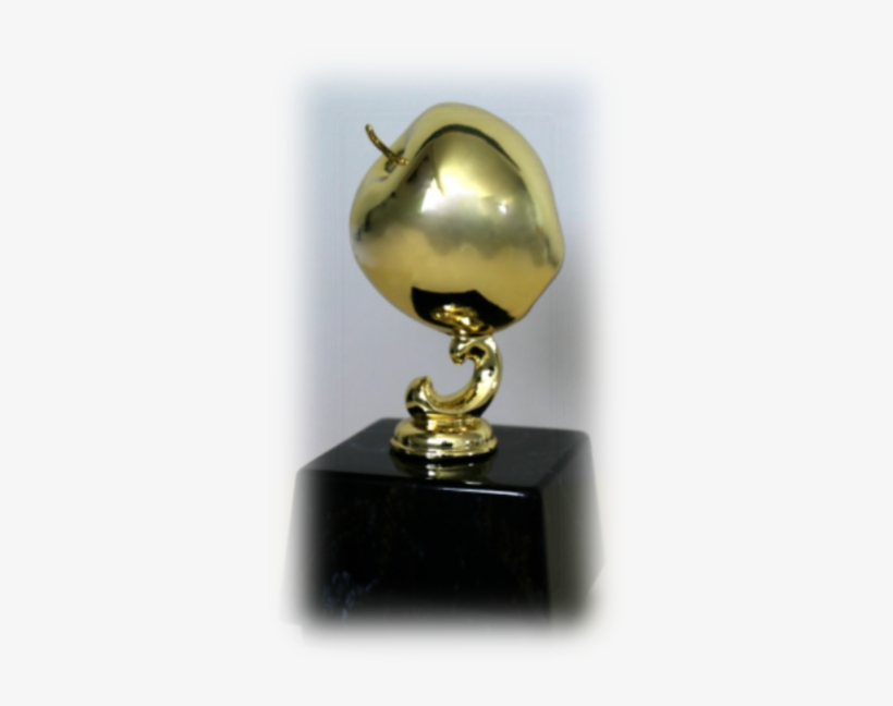 13th Annual Golden Apple Awards - Trophy - Free Transparent PNG ...
