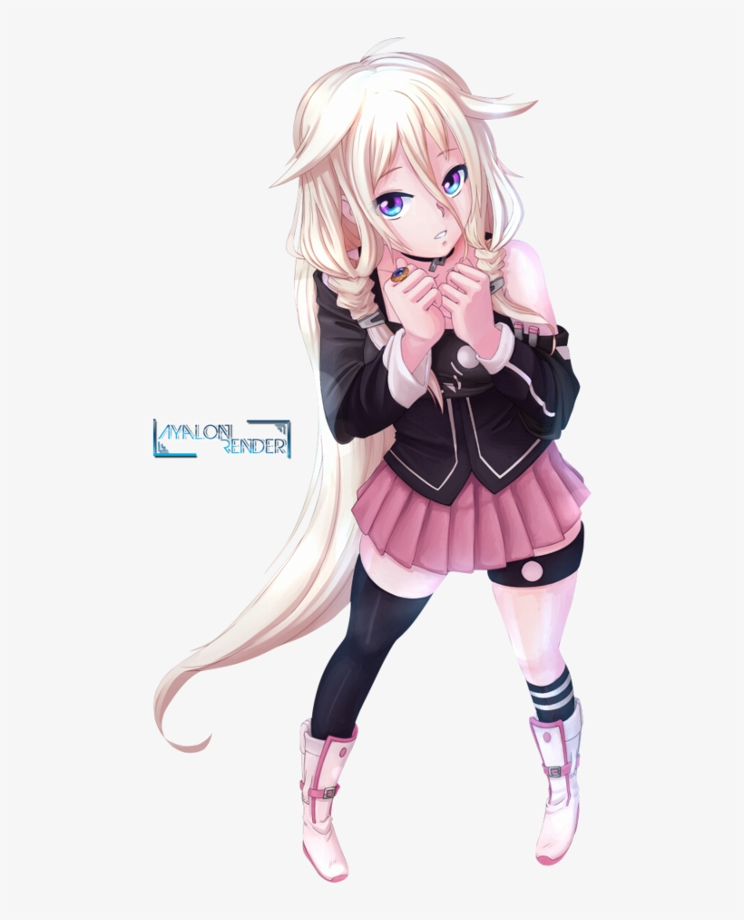 Anime Girl, Vocaloid, And Ia Image - Ia Vocaloid Png - Free Transparent ...
