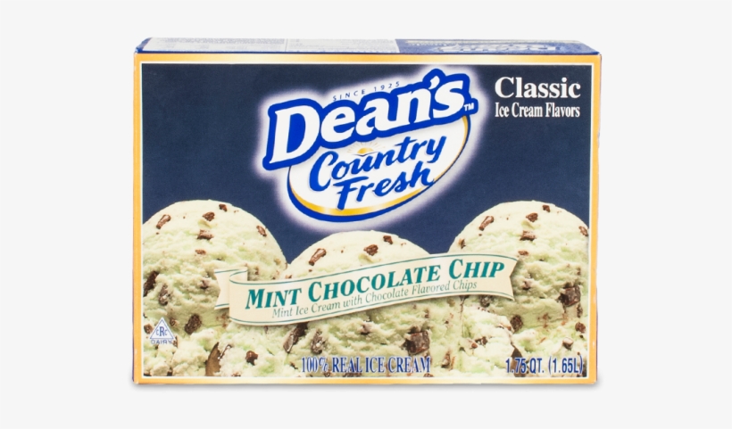 Dean's Country Fresh Classic Mint Chocolate Chip Ice - Deans Mint ...