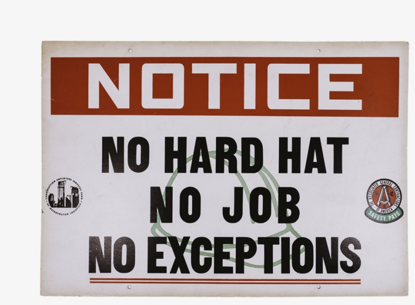 Vintage Letterpress Jobsite / Worksite Sign - Free Transparent PNG ...