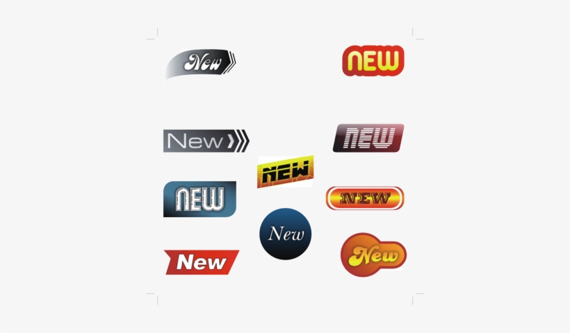 , Vectors - New Pack Sticker - Free Transparent PNG Download - PNGkey