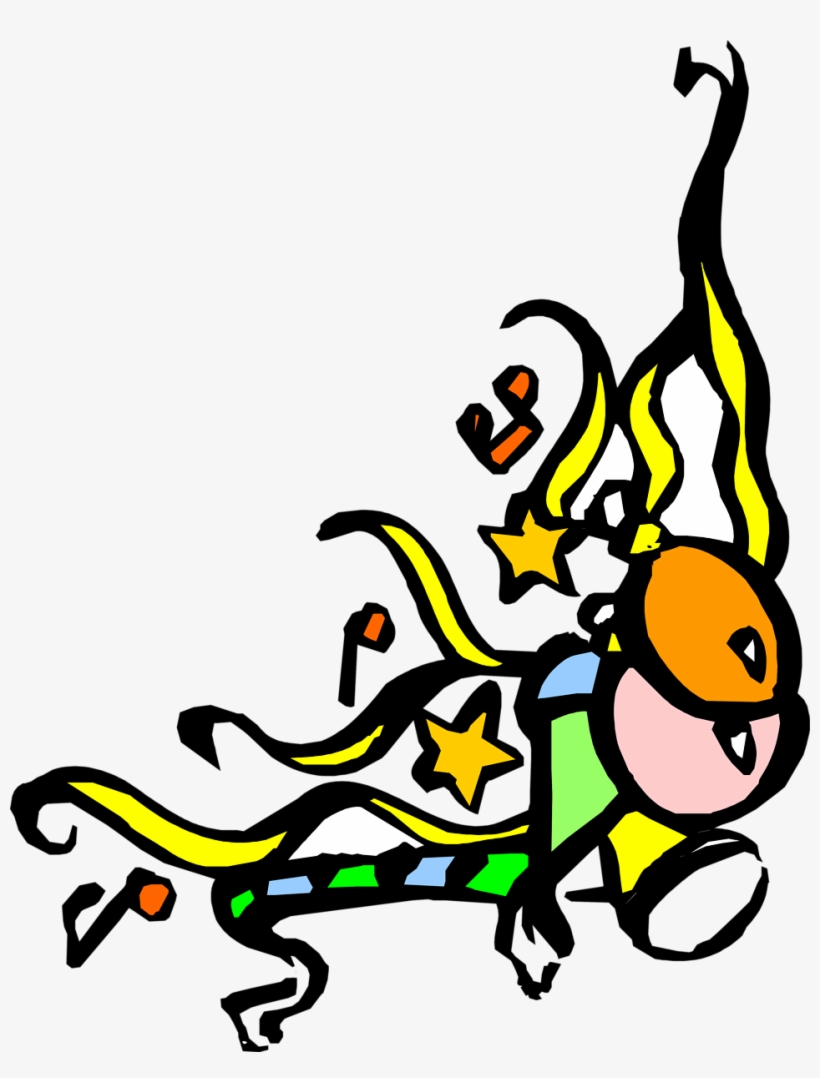 Confetti Corner Border