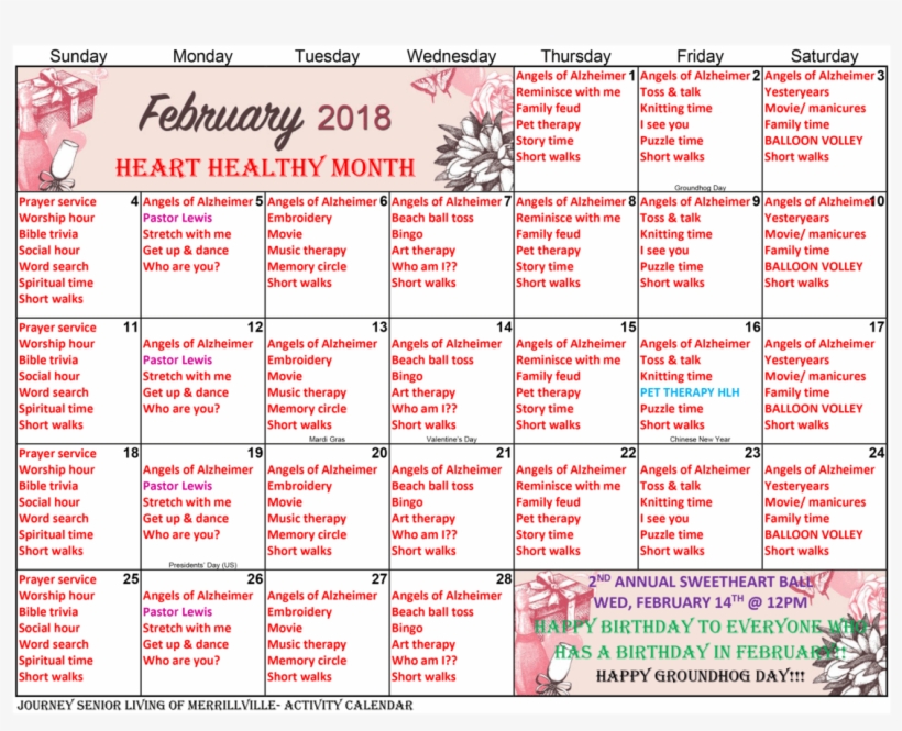 Activity Calendar Activity Calendar Activity Calendar - Slide Show ...
