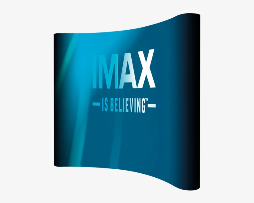 2250 X 4500 Curved Banner Wall With Wings, Curved Banner - Curved ...
