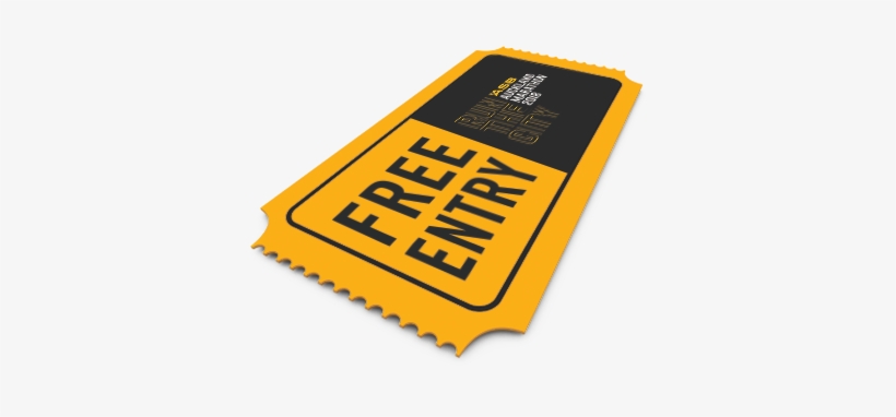 Free Entry - Free Transparent PNG Download - PNGkey