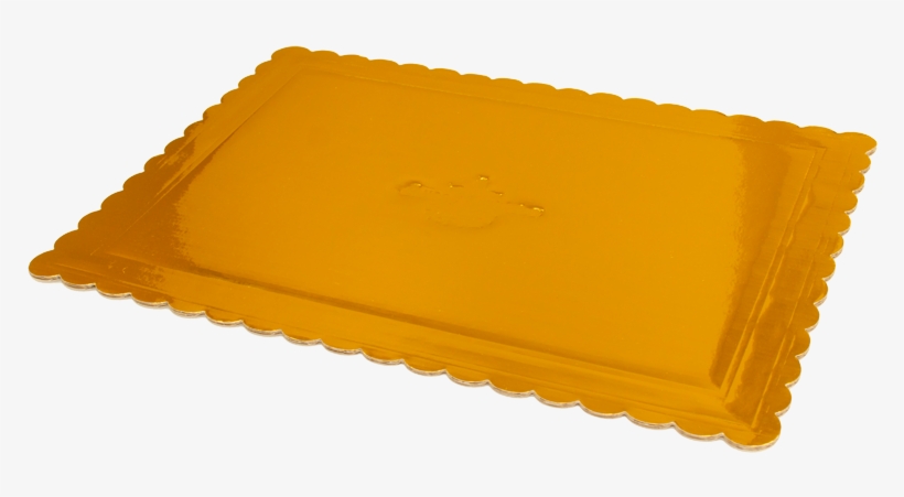 Sweet Carrier Collection Gold Embossed Scalloped Cake - Whalen ...