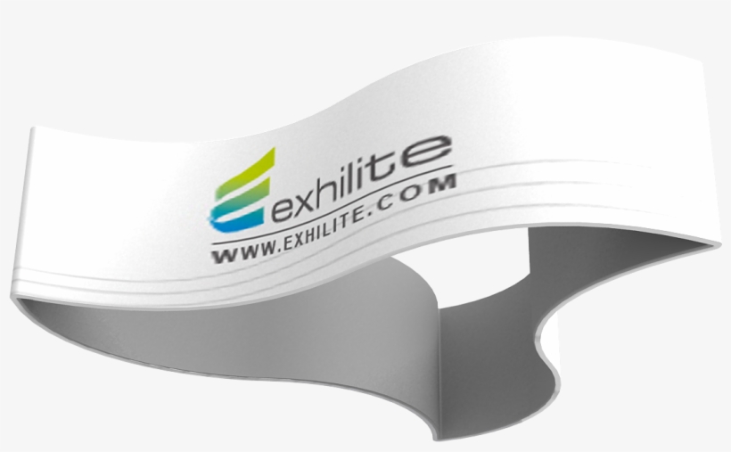 Curved Hanging Sign/banner 3d-015 Hanging Signs, Design - Banner - Free ...