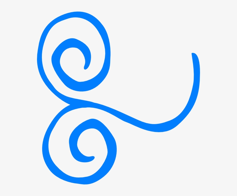 Blue Swirl Clip Art N14 - Clip Art - Free Transparent PNG Download - PNGkey