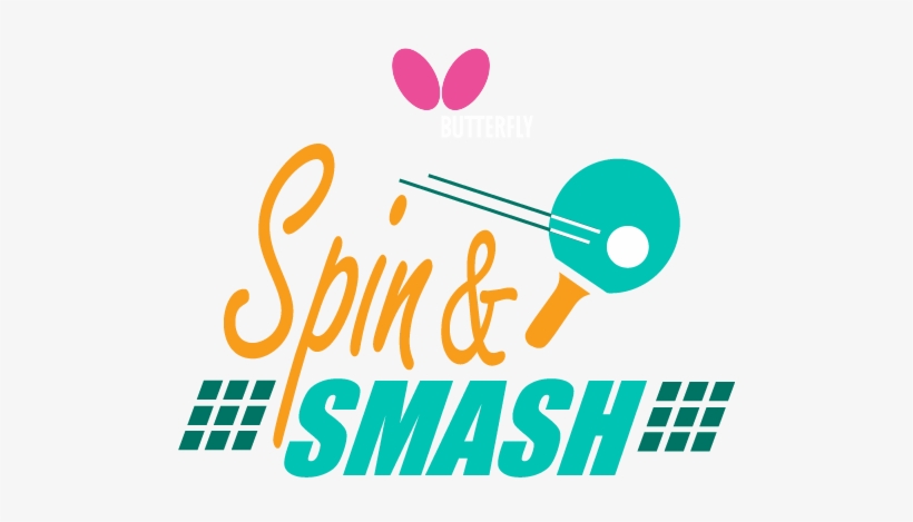 Spin & Smash Table Tennis & Ping Pong Center - Table Tennis Logo - Free ...