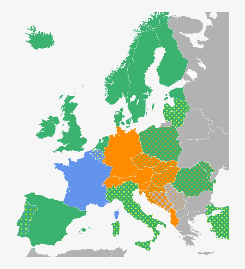Latin Keyboard Layouts By Country In Europe Map - Country In The Heart ...