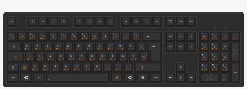 Neo 2 By Smuecke 105-key Iso Custom Mechanical Keyboard - Computer ...