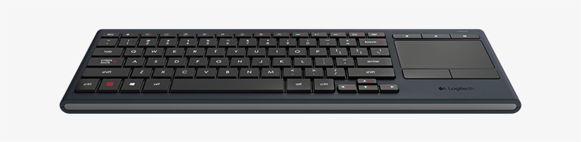 Logitech Illuminated Living Room Bluetooth Keyboard - Free Transparent ...