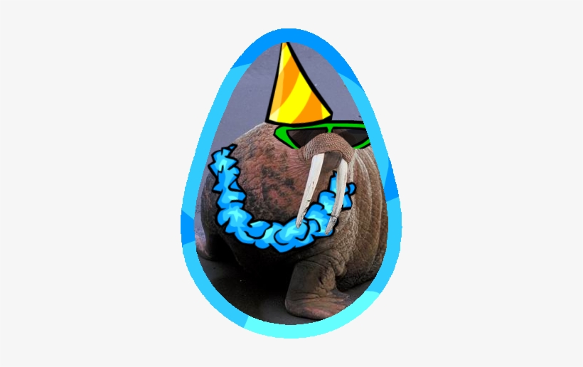 Shurow The Walrus Easter Egg - Chocolate Cake - Free Transparent PNG ...