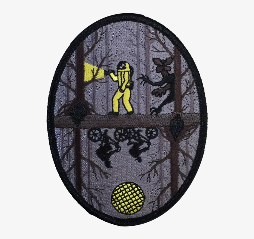Stranger Things Upsidedown Patch - Stranger Things - Free Transparent ...