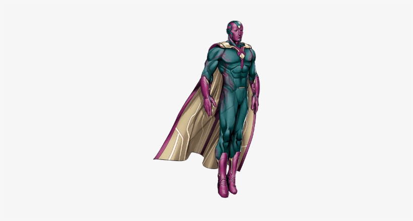 Marvel Avengers Assemble Vision - Free Transparent PNG Download - PNGkey