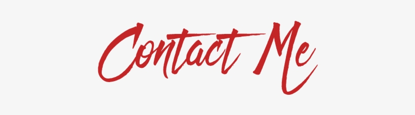Contactme-jpg - Contact Me Red - Free Transparent PNG Download - PNGkey