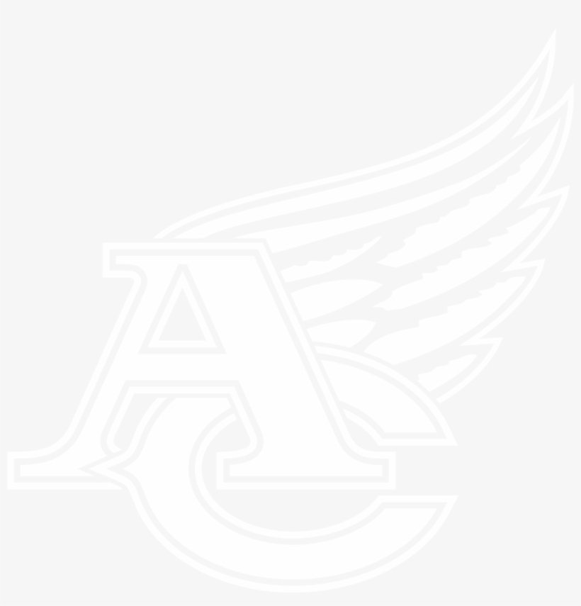 Ac Logo White - Red Wings - Free Transparent PNG Download - PNGkey