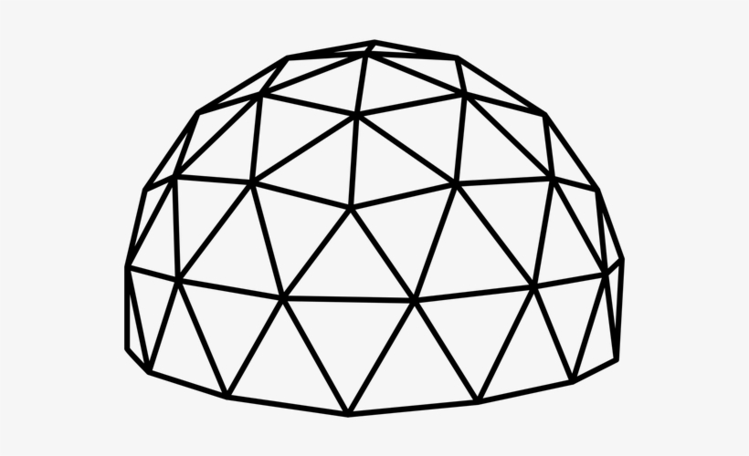28 Collection Of Geodesic Dome Drawing - Geodesic Dome Png - Free ...