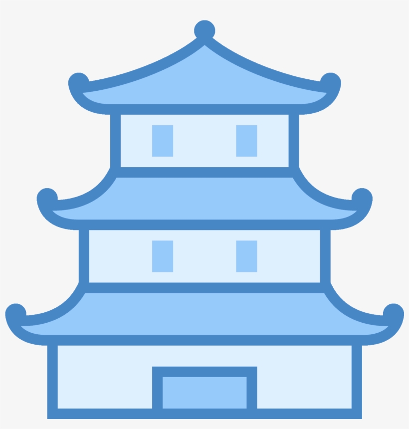This Is A Three Tier Building - Temple - Free Transparent PNG Download ...