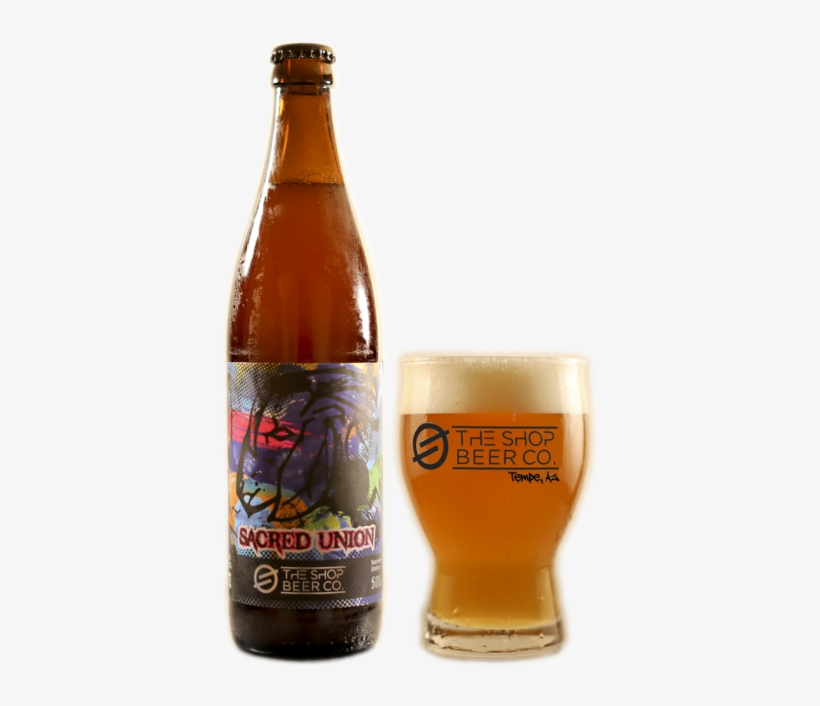Theshopbeer Sacred Union Bottle And Glass - Beer Bottle - Free ...