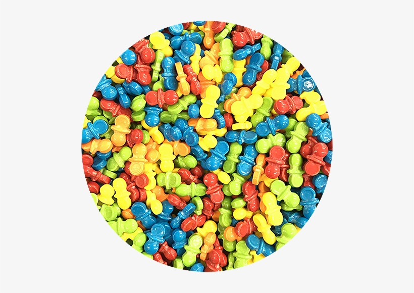 Oh Baby Coated Pacifier Shaped Pressed Candy - Baby Pacifier Shaped ...