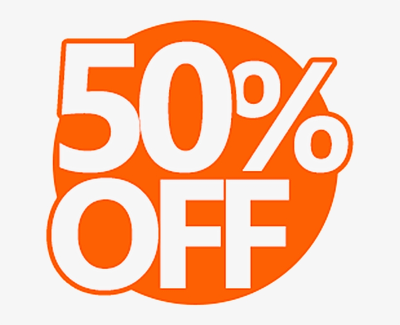 50 Off Transparent Image - Discounts And Allowances - Free Transparent ...