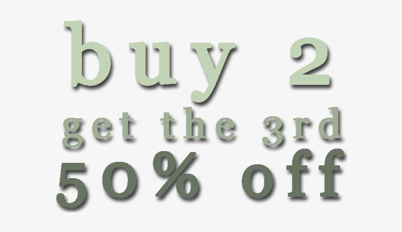 Buy Two Bundles, Get Your 3 Bundle Half Off Your Half - Buy Two Get One ...