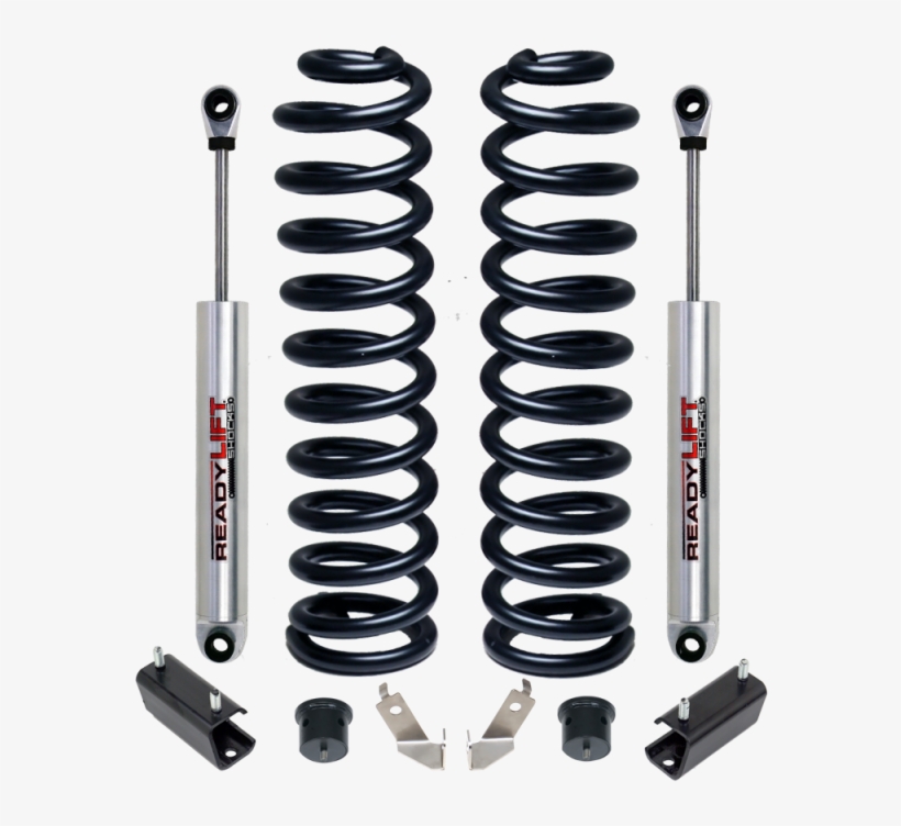 Lift Front Coil Spring Kit Includes Front Shocks 46- - Readylift 46 ...