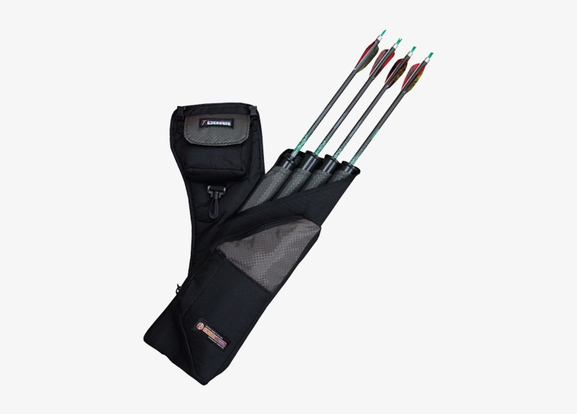 3d Quivers Tactical Silver - Black Quiver - Free Transparent PNG ...