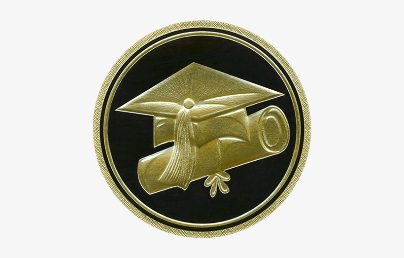 Diploma Frames New - Gold Graduation Seal Png - Free Transparent PNG ...
