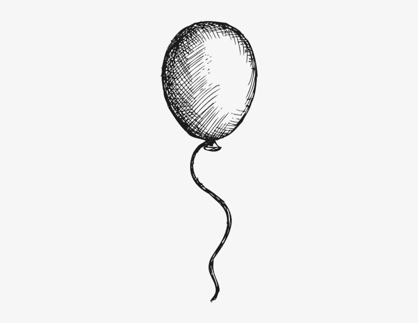 Drawn Balloon Transparent - Lokwinske - Free Transparent PNG Download ...