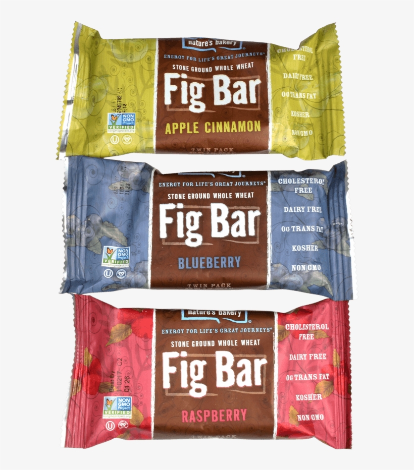 3x Nature's Bakery Fig Bar 2oz, 1 Of Each Flavor - Nature's Bakery ...