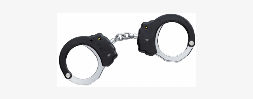 Asp Chain Handcuffs - Asp 2-pawl Lock-set Chain Handcuffs, Black - Free ...