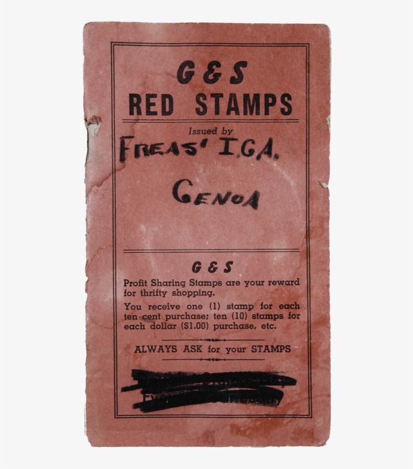 Vintage G&s Red Stamps - Free Transparent PNG Download - PNGkey