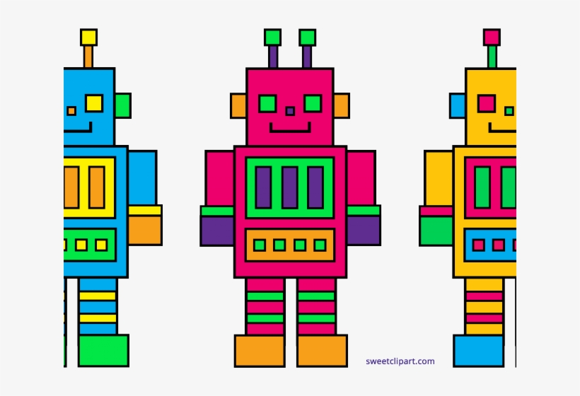 Robot Clipart Easy - Robot Clipart - Free Transparent PNG Download - PNGkey