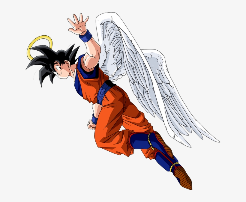 Render Dragon Ball Goku Com Asas - Goku Died - Free Transparent PNG ...