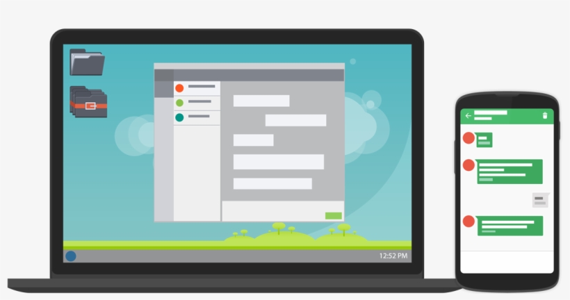 Android Messenger App - Android Messages - Free Transparent PNG ...