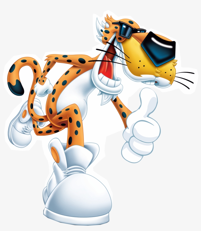 3292135 Chester Thumbsup - Transparent Chester Cheetah - Free ...