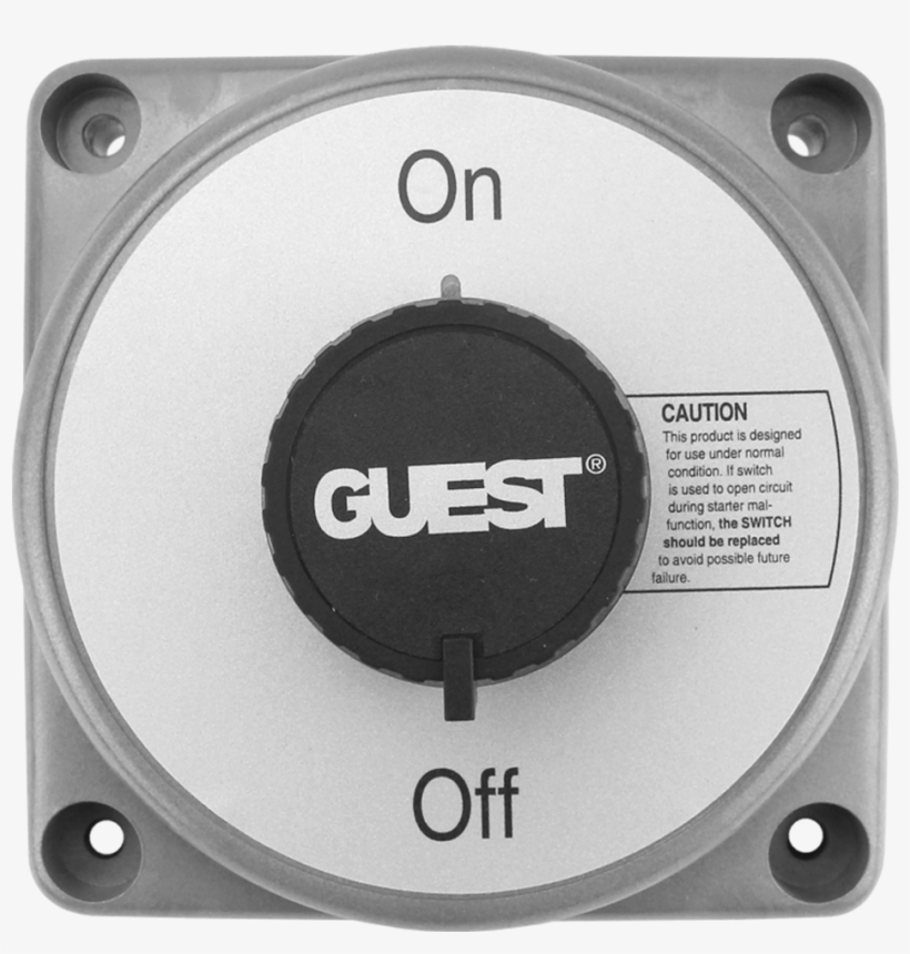 Guest 2303a Battery Switch - Free Transparent PNG Download - PNGkey