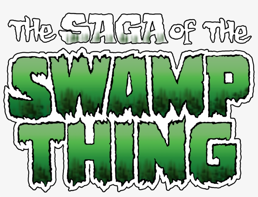 "swamp Thing" Volume 2 Logo Recreated With Photoshop - Swamp Thing ...