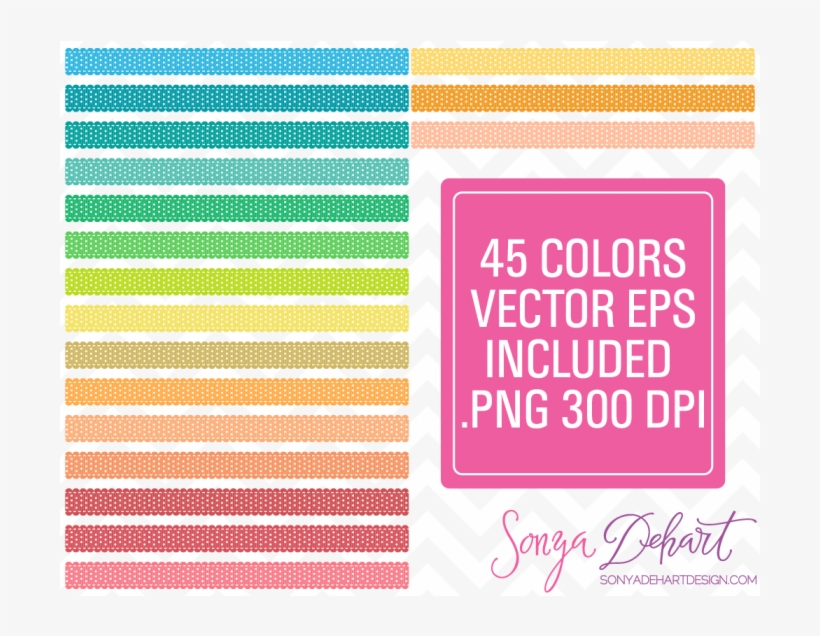 Polka Dot Border Clipart - Clip Art - Free Transparent PNG Download ...